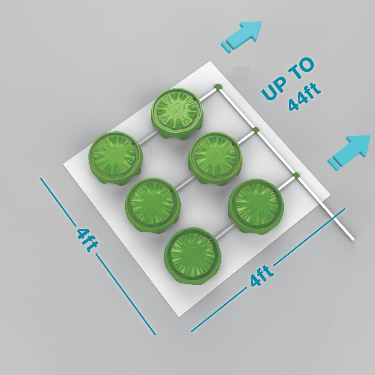 Effortlessly Manage Excess Water with the 6 Plant Platform Drainage ...