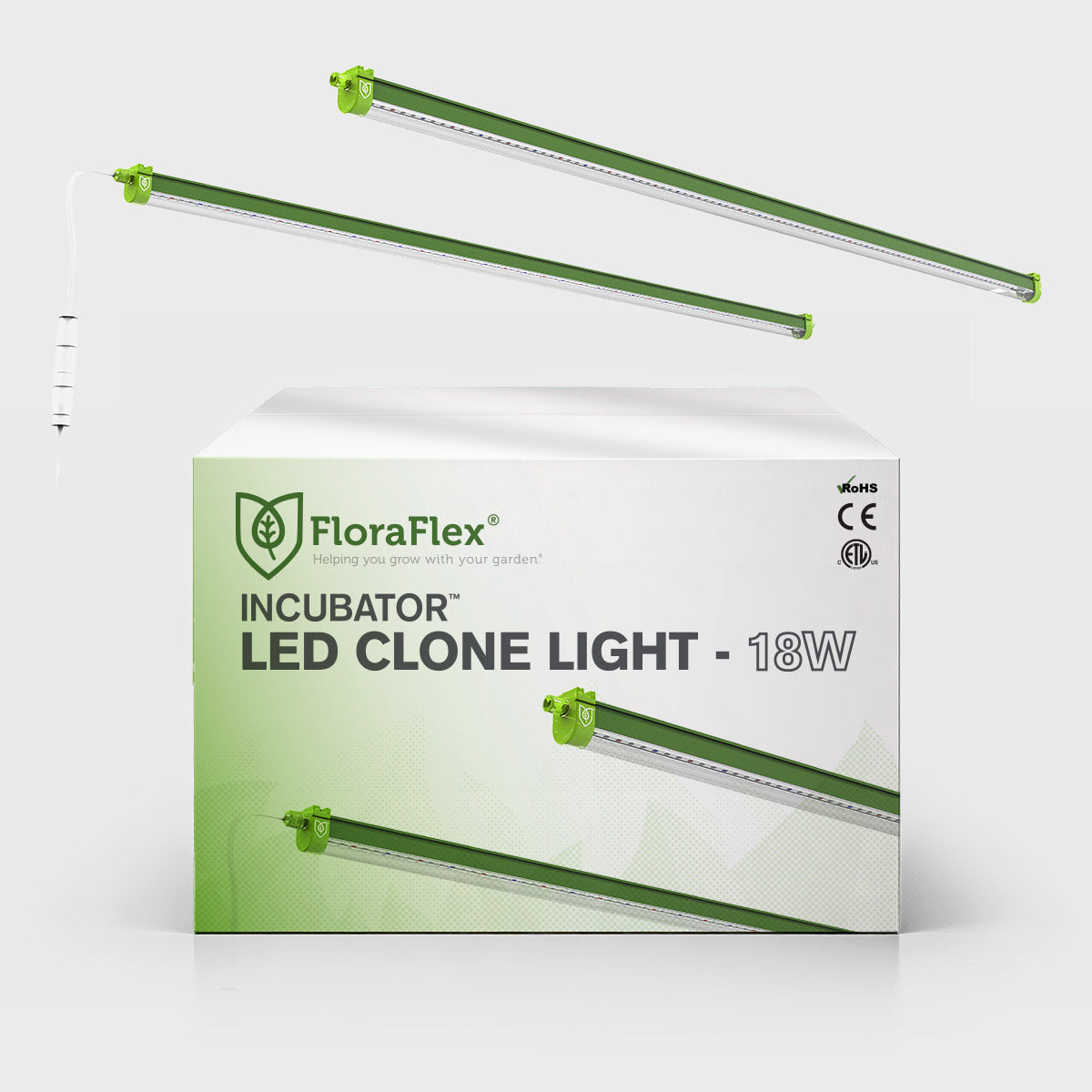 FloraFlex 18W INCUBATOR LED CLONE LIGHT | 2PK - Illuminate Your Cloning ...